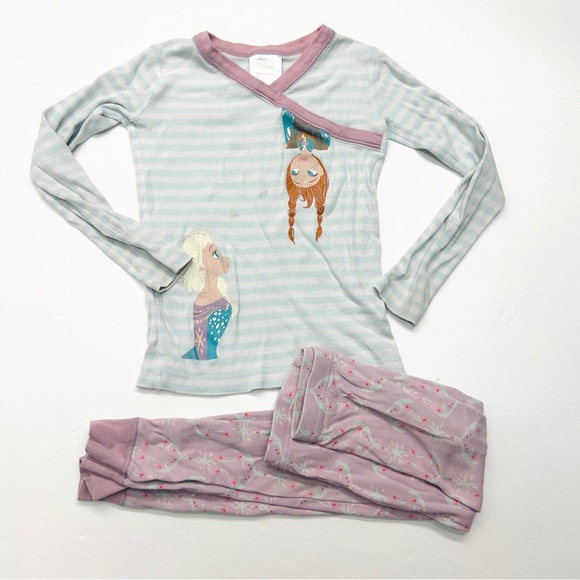 Disney | Pajamas | Hanna Andersson Kids Pajamas Elsa Anna Frozen Long ...